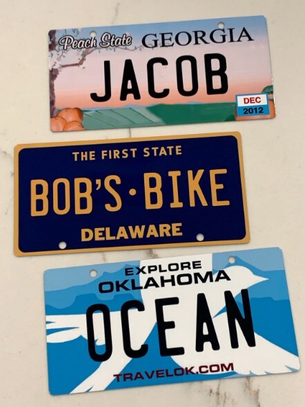 Custom Personalized Mini State License Plate. Pick your State. 3"x6 ...