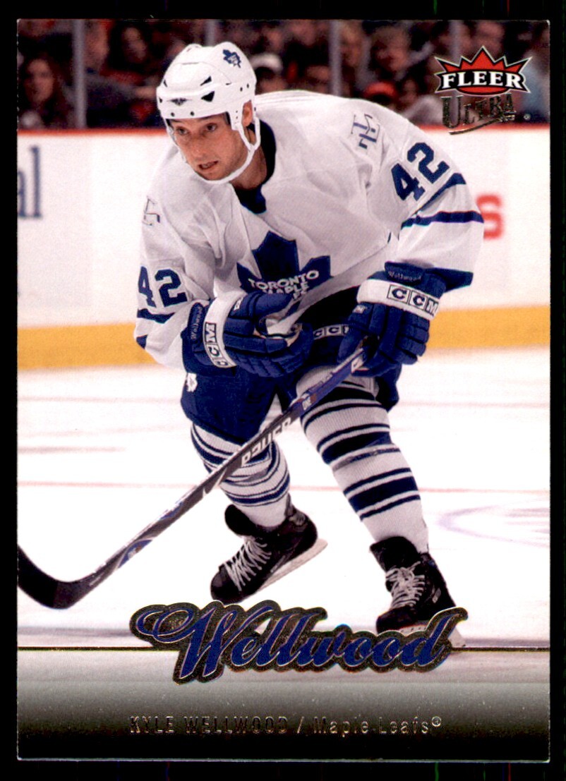2007-08 Fleer Ultra Kyle Wellwood Toronto Maple Leafs #16 LP | eBay