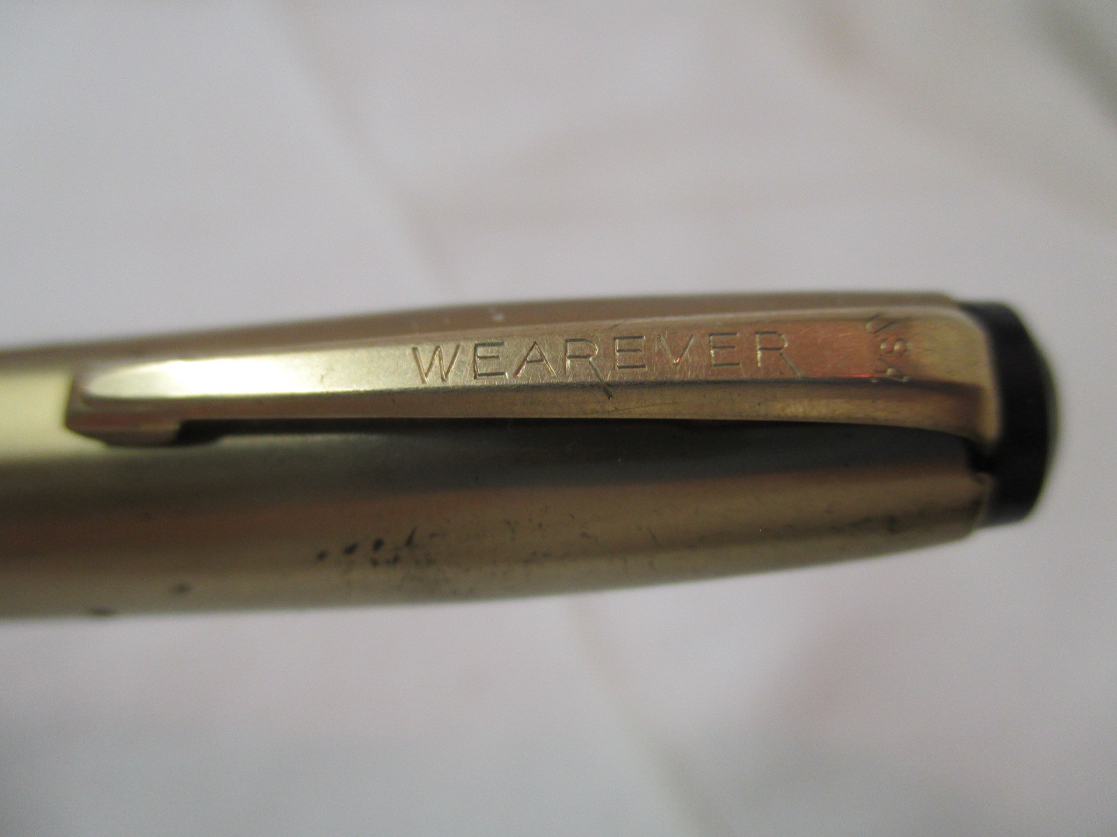 Vintage Wearever Fountain Pen turquoise brown & gold Medium 8363 Nib | eBay