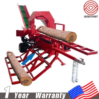30T Firewood Processor 27hp Log Splitter Skid Steer Attachment 118in ...