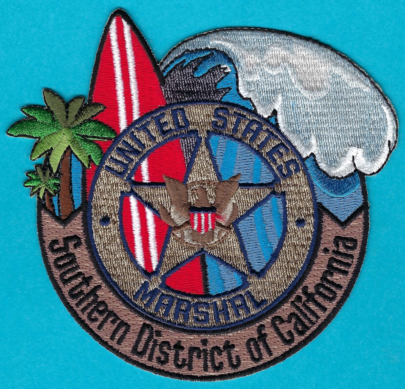U. S. MARSHAL SERVICE CALIFORNIA SOUTHERN DISTRICT PATCH | eBay
