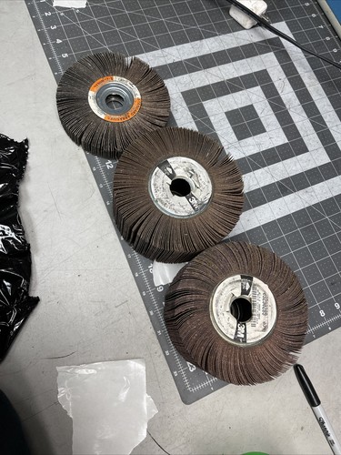 3M Mounted Flap Wheels 6x3” And 6x1 (y70 | eBay