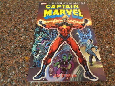 Captain Marvel by Jim Starlin: The Complete Collection (Paperback ...