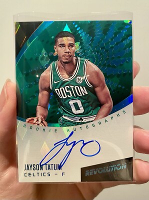 2017-18 Jayson Tatum Rookie Revolution Cubic Auto /50 | eBay