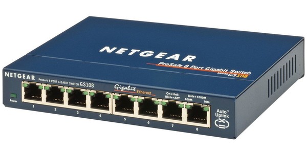 NETGEAR ProSafe GS108 (GS108UK) 8-Port Gigabit Ethernet Switch for sale ...