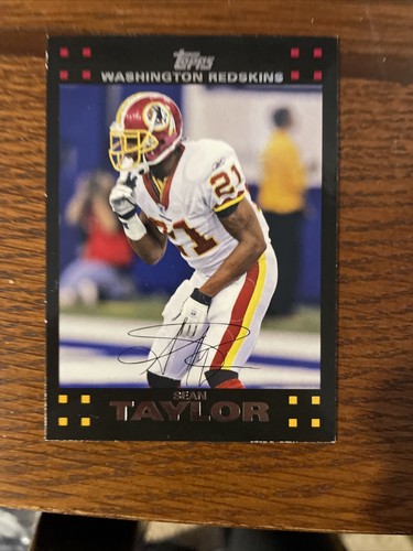 Sean Taylor card 2007 Topps | eBay