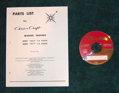 Chris Craft Marine "283" Engine Manual
