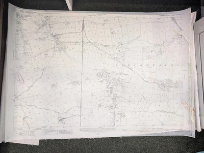 Vintage 1922 Ordnance Survey Map – Cleckheaton/Scholes – 1:2500 Scale ...