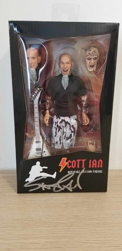 NECA OFFICIAL RARE SCOTT IAN ACTION FIGURE ANTHRAX NEW *AUTOGRAPH ...