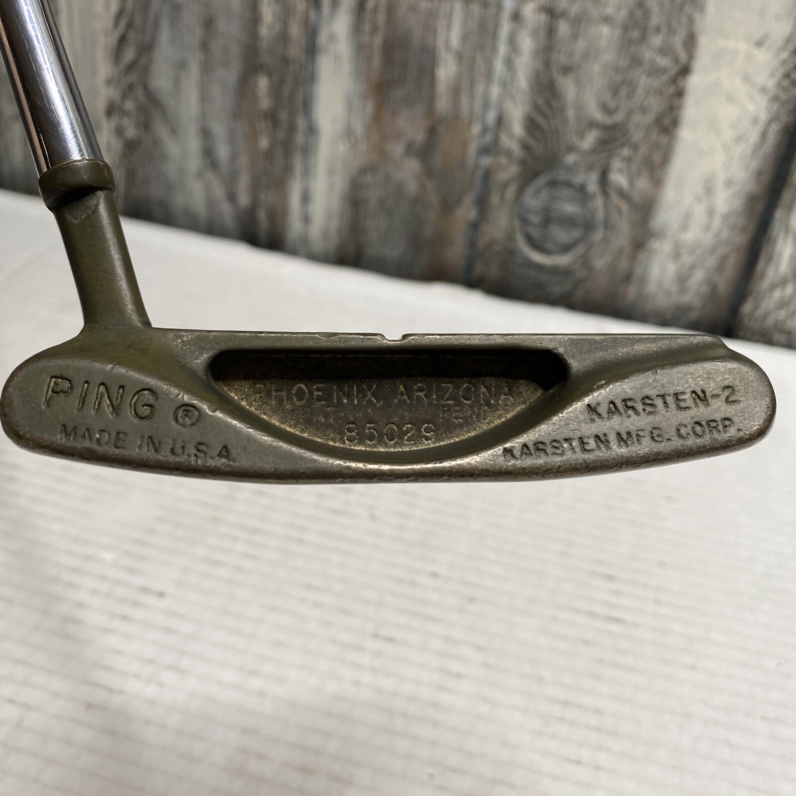 Rare Vintage Ping Putter Karsten 2 / Steel Shaft 85029 / 35" RH Made In ...