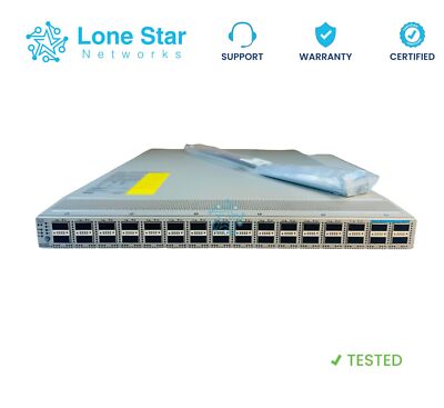 Cisco N9K-C93180LC-EX 9300 Series up to 32 +40-50G-Lifetime Warranty | eBay