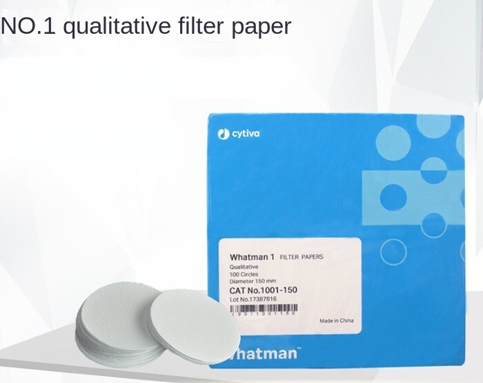 100pcs/ box No. 1 Qualitative Filter Paper 1001-150/185/240 11UM Grade ...