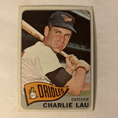 1965 Topps Baseball Charlie Lau Baltimore Orioles Card #94 | eBay