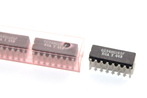 IC-Baustein RCA Typ CD54HC195F, High-Speed CMOS Logic Integrated ...