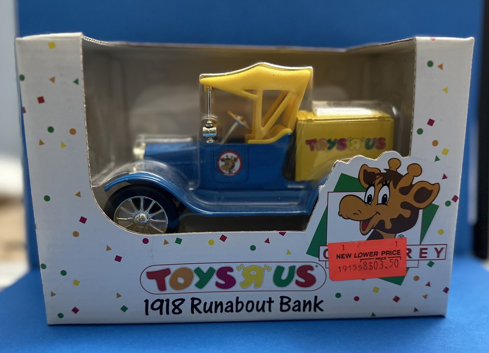 TOYS "R" US Ertl 1918 Runabout Bank 1/25 Scale Die-Cast Metal Rubber ...