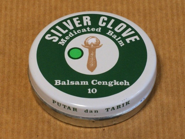 Bali Strong Silver Clove Balm Rub 20gms Pain Arthritis Sprains BINTANG ...