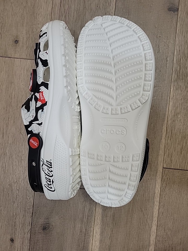 Crocs Classic Sz 10 Coca-Cola 209314-100 Clogs New W/Tags | eBay