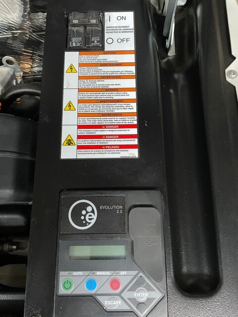 Generac 22 KW NG/LP Generator w/12 Hours (2018) & 200 AMP SE NEMA 3R ...