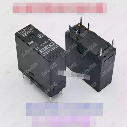 5PCS New DG2SU 12VDC DEC Relay 2A #D9# | eBay.de