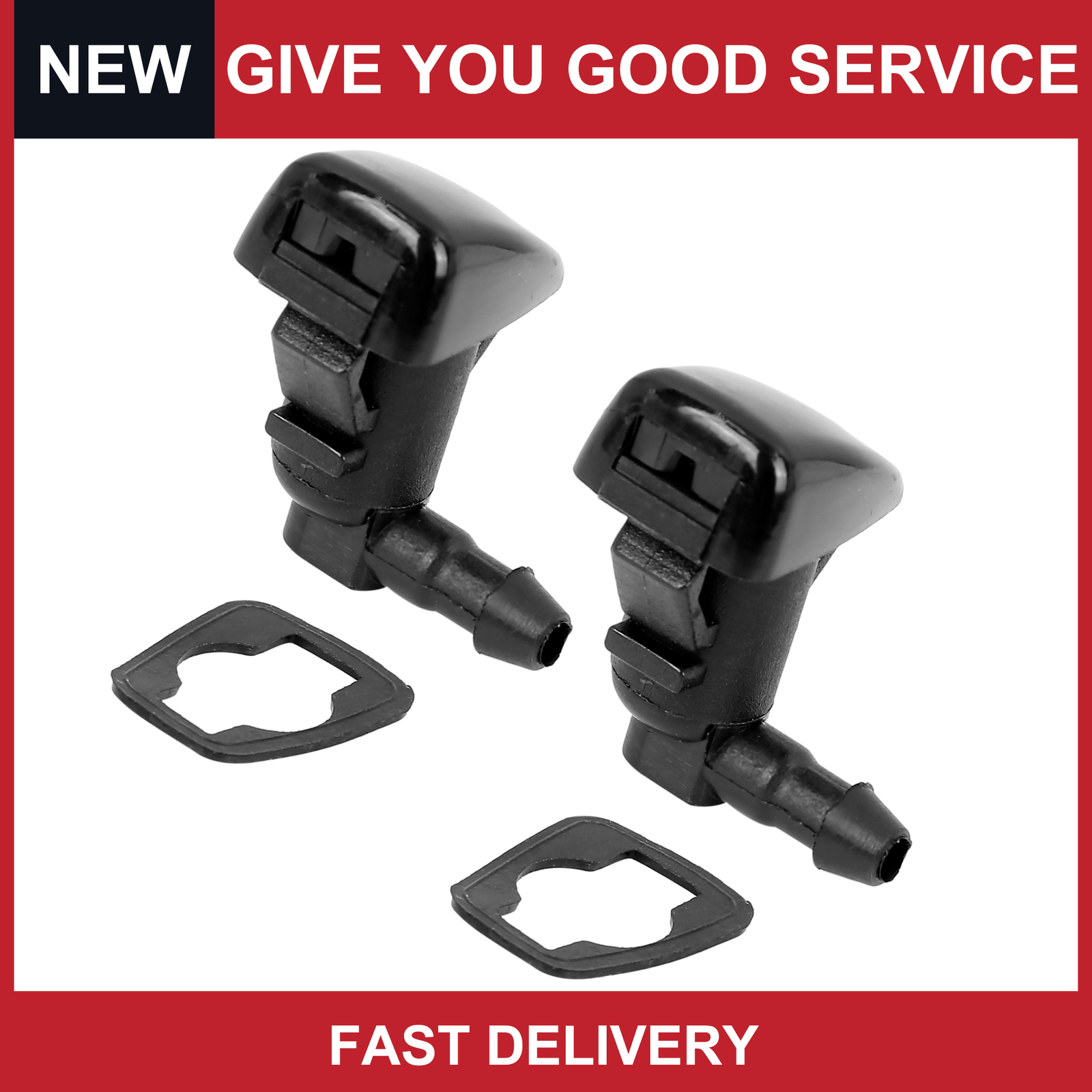 Pack of 2 For Cadillac CTS 09-15 Car Windshield Wiper Washer Nozzle ...