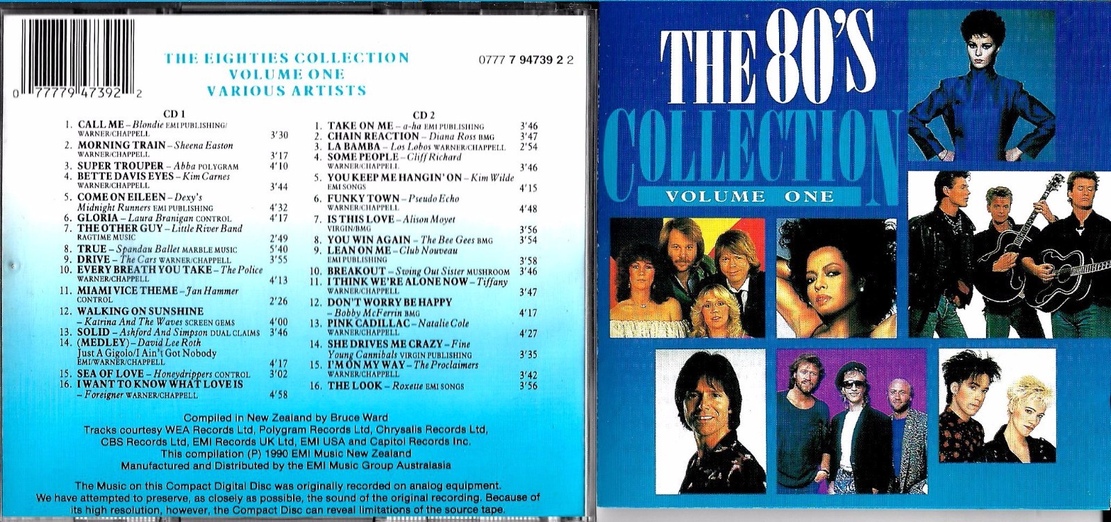 Eighties Collection, Vol. 1 by Various Artists (CD, 2001) for sale ...