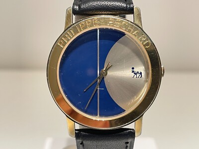 VINTAGE BEAUTIFUL LUXURY GOLD PLATED MEN'S QUARTZ WATCH "PHILIPPE ...