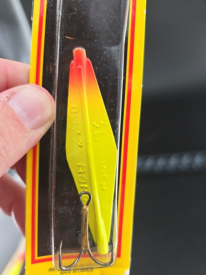 (2) New Buzz Bomb Fishing Lures - Bb 3L Yellow/Red | eBay