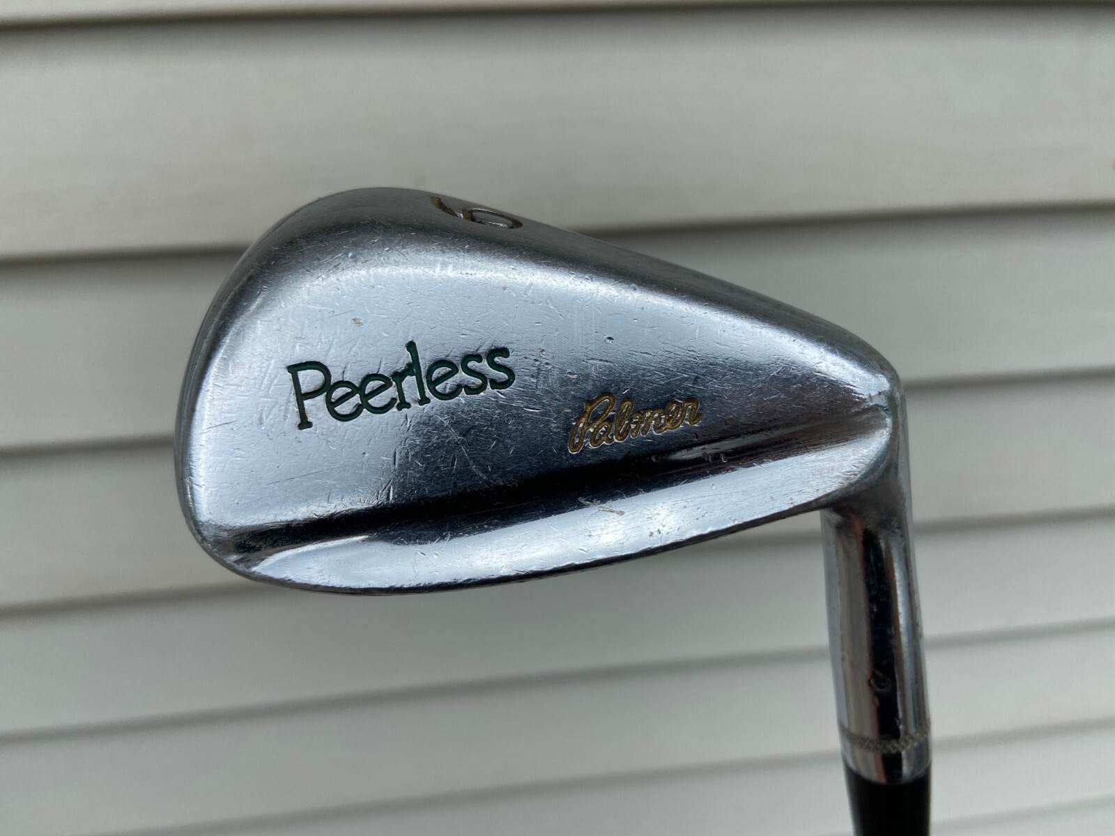 Right Handed Palmer Peerless 9 Iron w/ Steel Stiff Flex Shaft | eBay