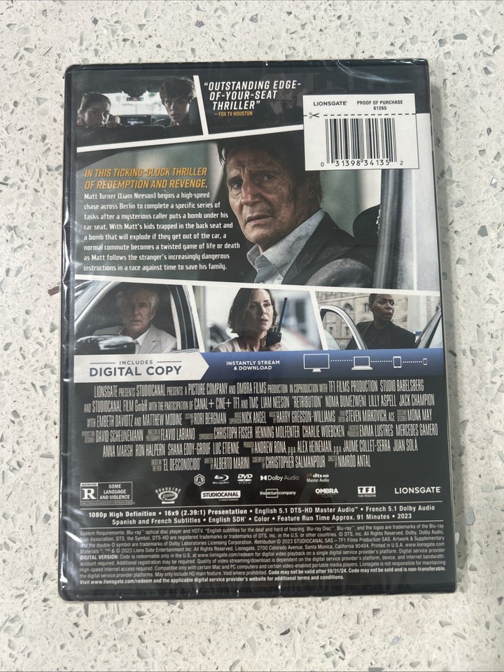 Retribution DVD + Blu-ray + Digital, 2023 31398341352| eBay