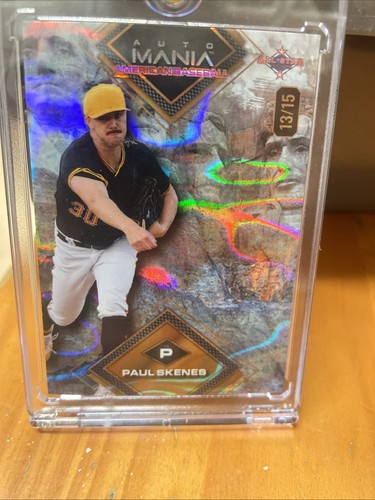2024 Wild Card Auto Mania American baseball Paul Skenes 13/15 | eBay