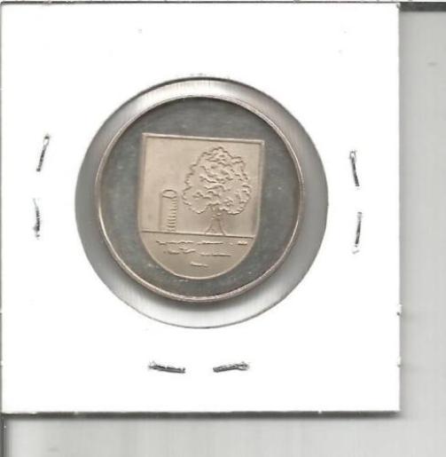 VTG SILVER COIN GAIBERG BADEN GERMANY GERMAN COMMEMORATIVE SOUVENIR ...
