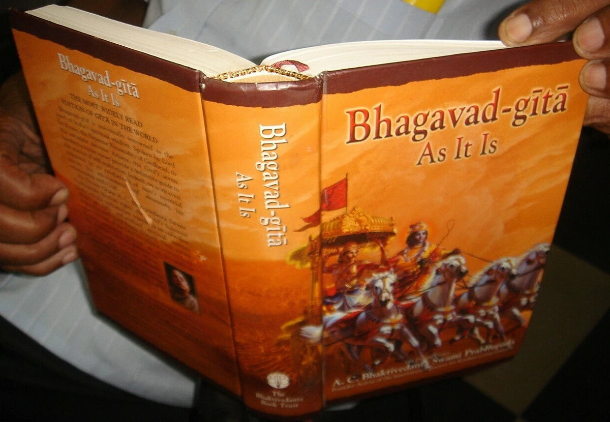 Original Bhagavad Gita Book
