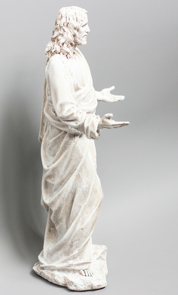 Jesus Christ Statue Christian Decor Holy Father Sculpture Religious God ...