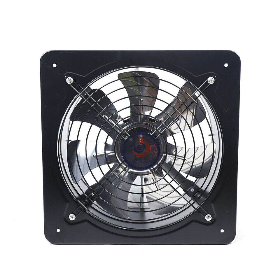 Ventilation Extractor Metal Axial Exhaust Air Blower Fan Exhaust Wall ...