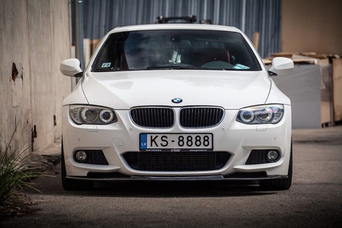 E92 E93 LCI Front M Sport Performance aero pare-chocs avant carbone ...