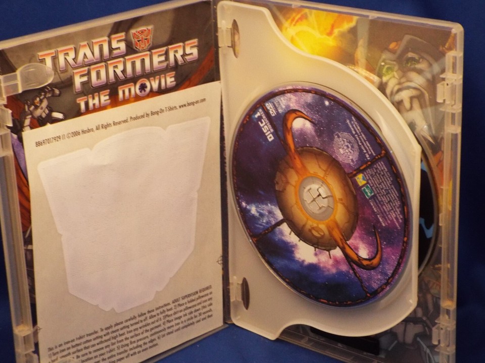 Transformers: The Movie (DVD, 2006, 2-Disc Set, 20th Anniversary ...