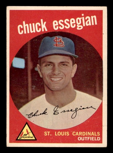 1959 Topps Baseball #278 Chuck Essegian EX *e1 | eBay