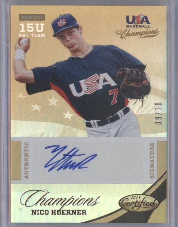 2013 Panini USA Baseball Champions - Certified National Team Signatures ...