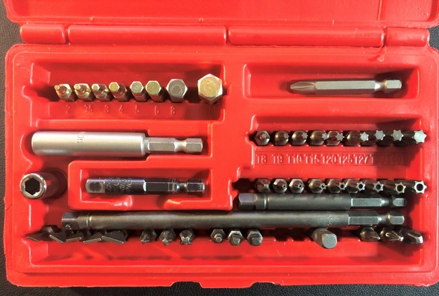 Snap-on SDM410 41 PC Metric Bit Set W/ Pb900 Case for sale online | eBay