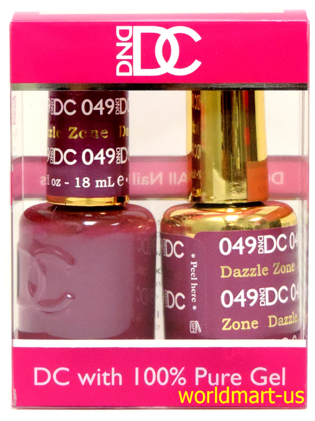 DND DC Duo Gel Color Matching Polish 18ml-0.6fl.oz Color DC049- DAZZLE ...