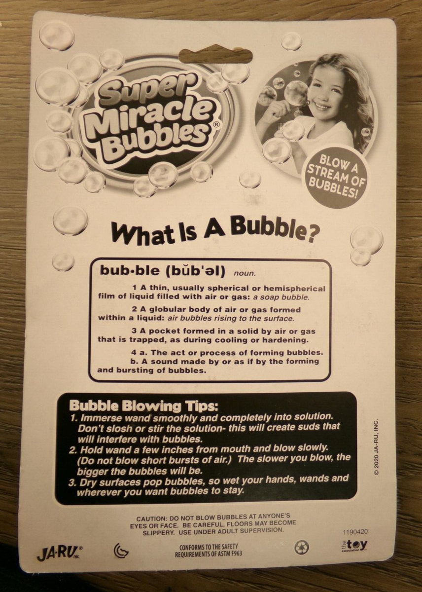 Imperial Miracle Bubbles Labels Imperial Super Miracle Bubbles