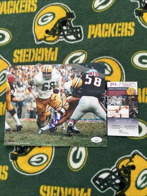 Green Bay Packers Jim Grabowski & Gale Gillingham signed 8x10 photo JSA ...