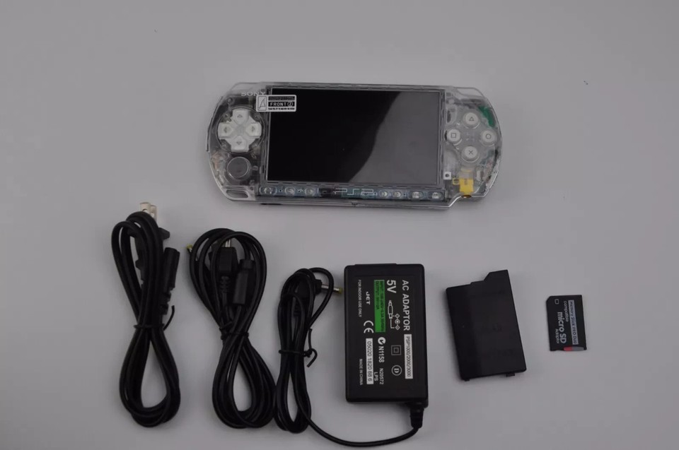 Sony PlayStation PSP 1000/2000/3000 Console with Charger/New Battery | eBay
