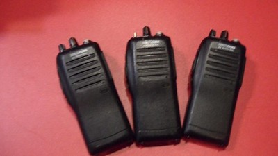 Lot of 3 ICOM IC-F21 440-470MHz UHF 16CH Two Way Radios AS-IS | eBay