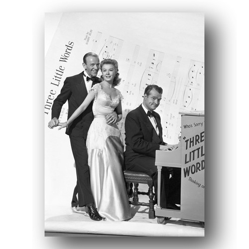 Fred Astaire, Vera-Ellen, Red Skelton Publicity Still, 1950s Hollywood ...