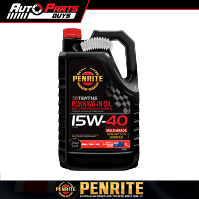 Penrite Running In Oil 15W-40 Mineral 10 Tenths 5L | RUN005 | eBay ...