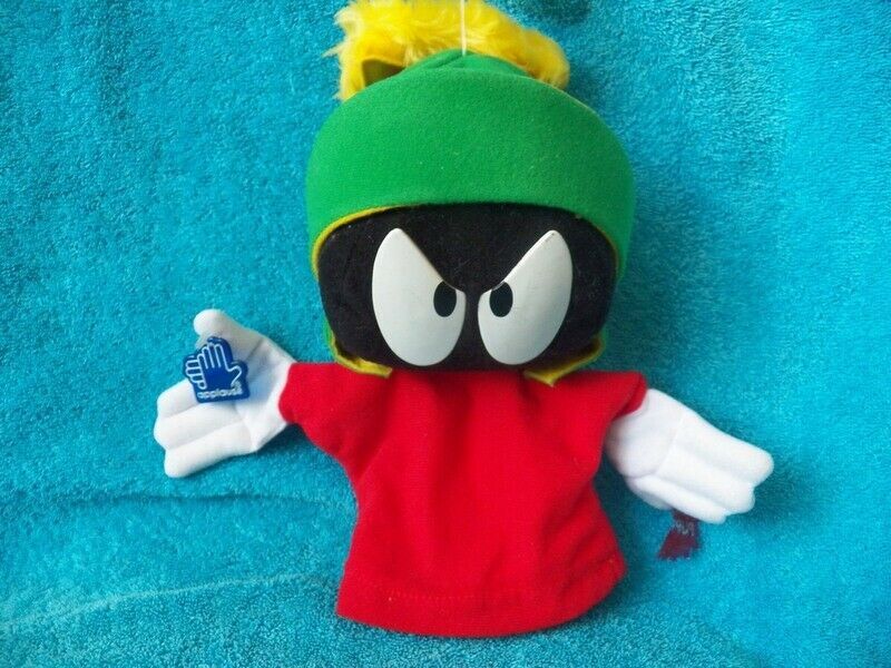 Marvin the Martian plush hand puppet Applause Looney Tunes Stuffed Toy ...
