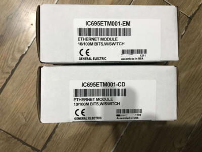NEW GE FANUC IC695ETM001 ETHERNET MODULE IC695ETM001 FREE EXPEDITED ...