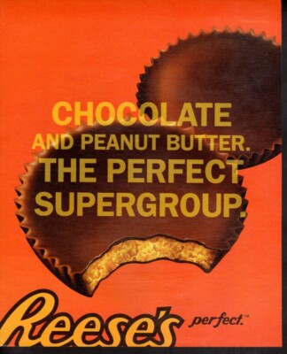 Vintage print ad advertisement Candy Reese's Chocolate Peanut Butter ...