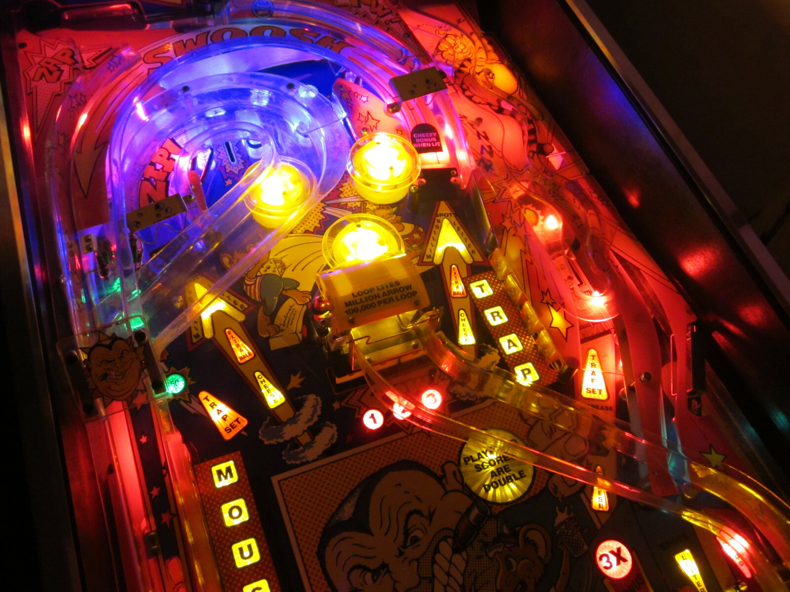 MOUSIN' AROUND Pinball LED Lighting Kit custom SUPER BRIGHT KIT | eBay